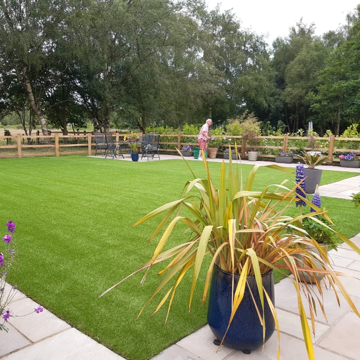 Natural 42mm Artificial Grass – Artificial Grass Central
